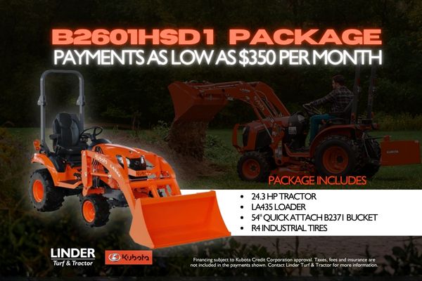 B2601HSD1 Package - Linder Turf & Tractor